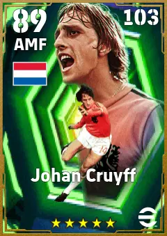 Johan Cruyff - eFootball 2026 Stats & Skills | EFScout